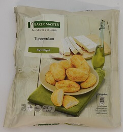 Τυροπιτάκια BAKER MASTER κουρού 450gr προσφορά - Pockee
