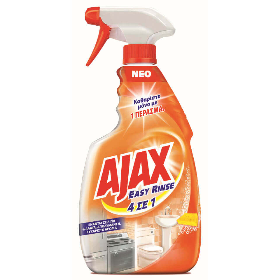 Υγρό καθαριστικό AJAX spray 4σε1 600ml