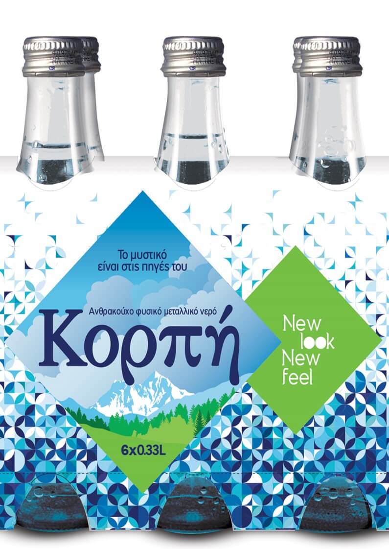 Ανθρακούχο νερό ΚΟΡΠΗ 6x330ml