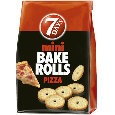 Σνακς BAKE ROLLS mini pizza 150gr