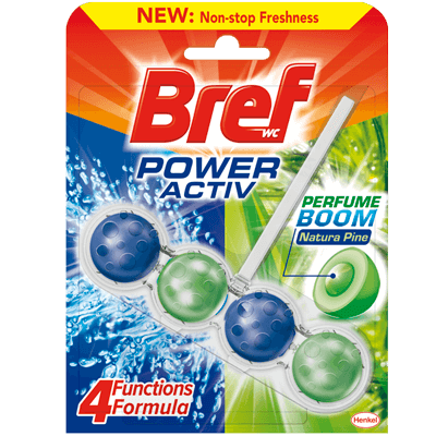 Block τουαλέτας BREF Power Active natura pine 50gr