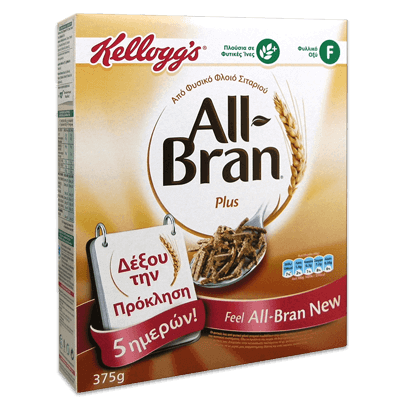 Δημητριακά KELLOGG'S ALL BRAN plus 375gr-delist