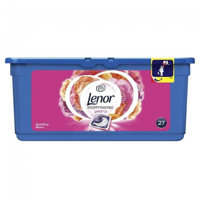 Κάψουλες LENOR Pearls Sparkling Blossom 27τμχ - delist