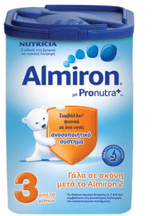 Γάλα σε σκόνη NUTRICIA Almiron 3 10 μηνών 800gr