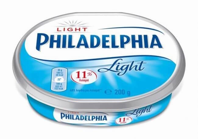 Τυρί κρέμα PHILADELPHIA light 200gr προσφορά - Pockee