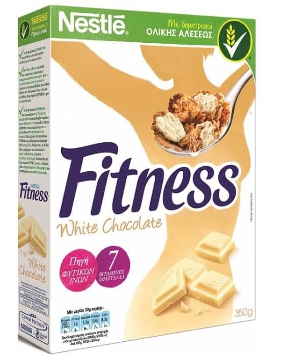 Δημητριακά FITNESS White Chocolate 350gr - delist