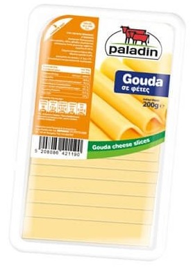 Τυρί PALADIN Gouda σε φέτες 200gr