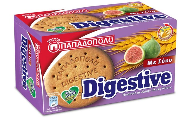 Μπισκότα ΠΑΠΑΔΟΠΟΥΛΟΥ digestive με σύκο 180gr