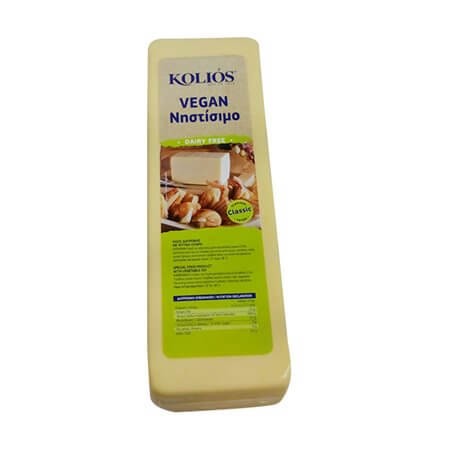 Τυρί KOLIOS κίτρινο νηστίσιμο vegan (κοπής) - τιμή κιλού προσφορά - Pockee