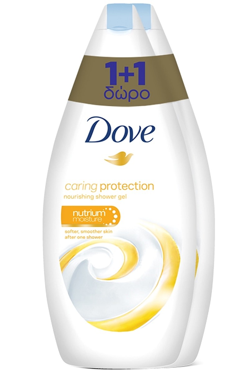 Αφρόλουτρο DOVE exfoliating 750ml (1+1 δώρο)