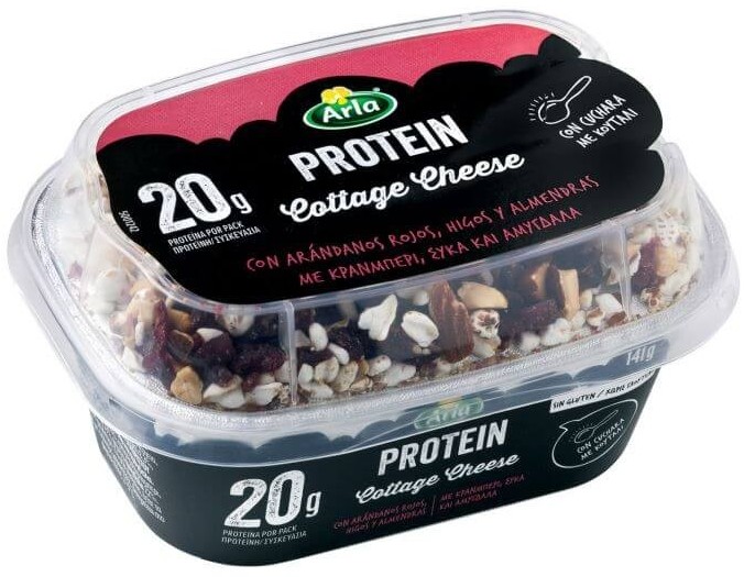 Επιδόρπιο ARLA Protein κράνμπερι σύκο αμύγδαλο 141gr