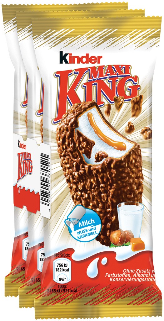 Σοκολάτες KINDER maxi king 3x35gr