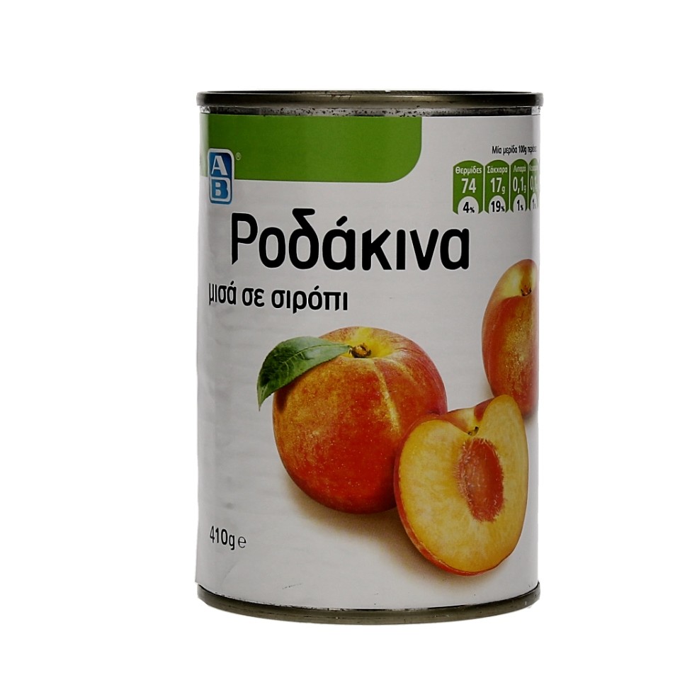 Κομπόστα ΑΒ ροδάκινο 410gr