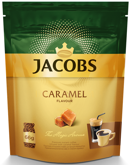 Καφές JACOBS Flavours στιγμιαίος caramel 66gr