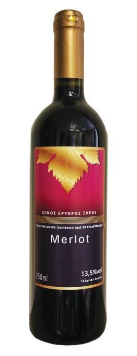 Κρασί ΚΡΗΤΙΚΟΣ merlot ερυθρό 750ml προσφορά - Pockee
