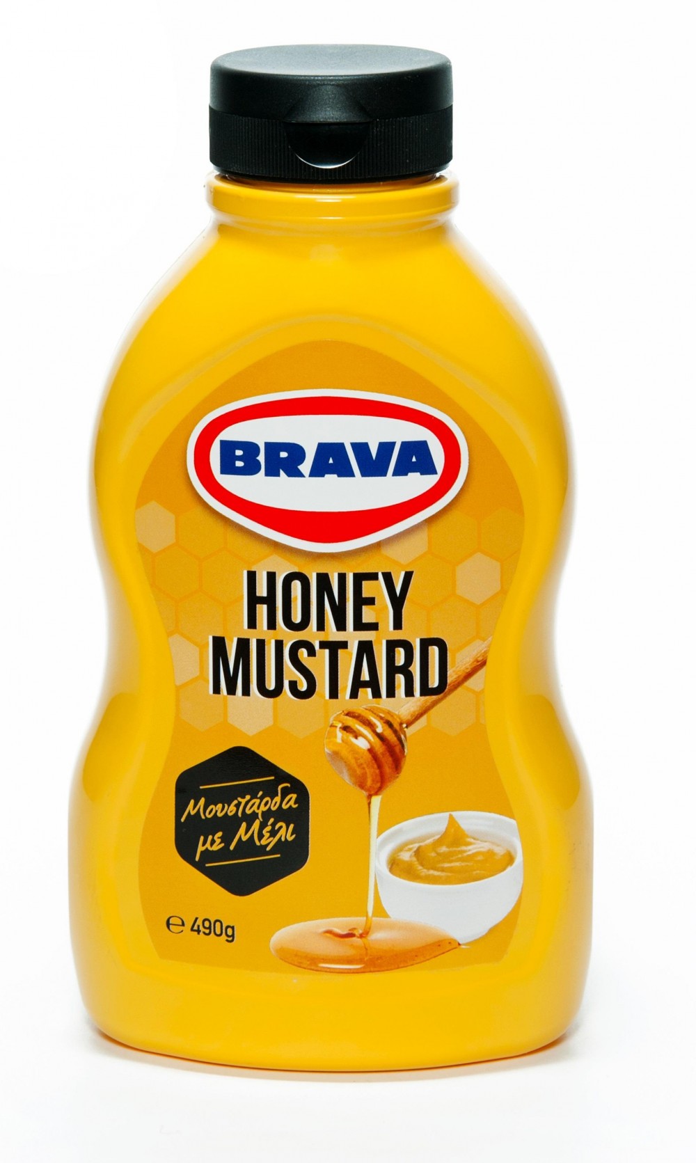 Μουστάρδα BRAVA απαλή με μέλι 490gr προσφορά - Pockee