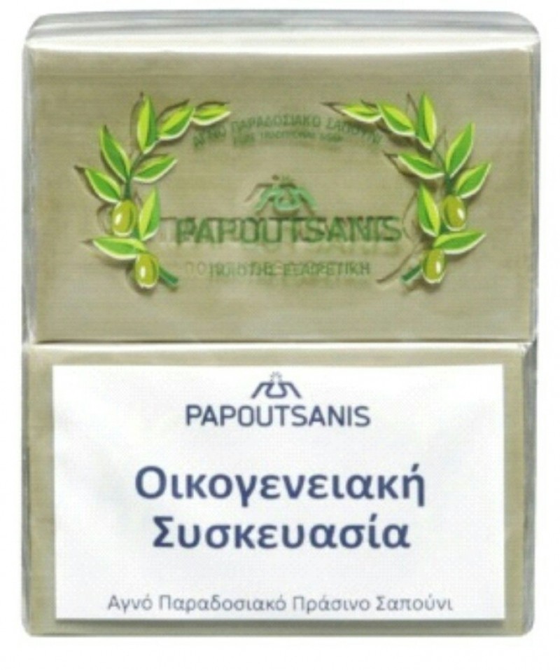 Σαπούνι πράσινο PAPOUTSANIS 4x125gr