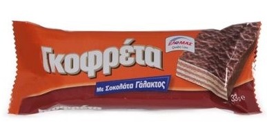 Γκοφρέτα ΕΛΟΜΑΣ με σοκολάτα 33gr