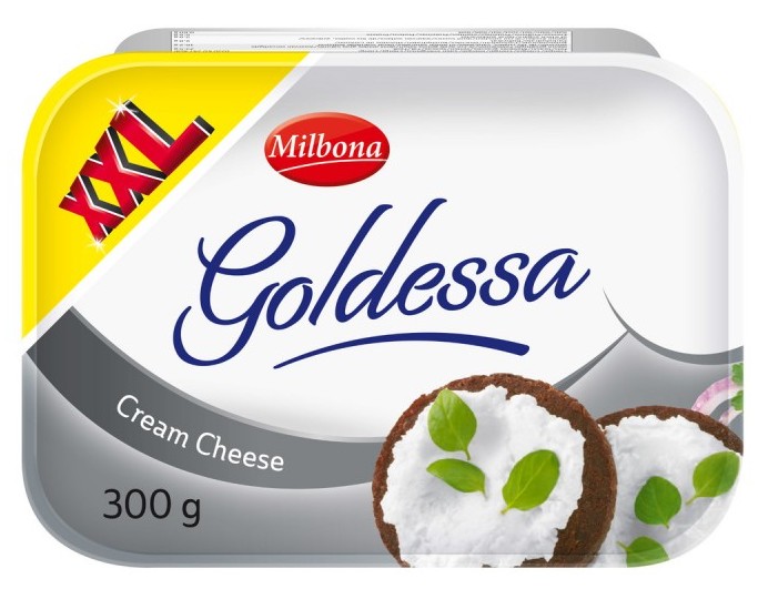 Τυρί κρέμα MILBONA goldessa XXL 300gr
