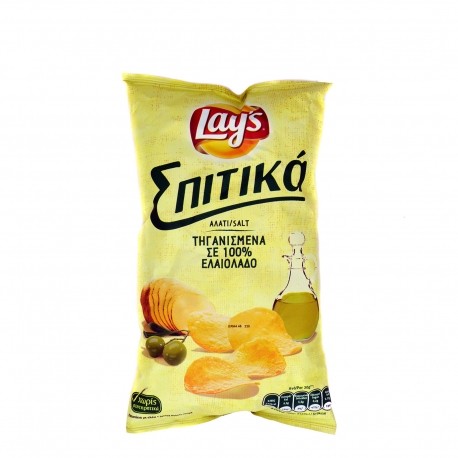 Πατατάκια LAY'S Σπιτικά με αλάτι & ελαιόλαδο 120gr