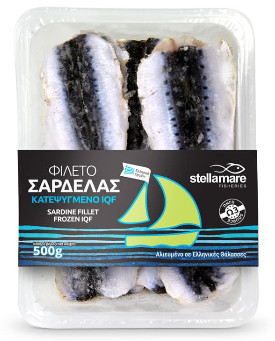 Σαρδέλες STELLA MARE φιλέτο 500gr