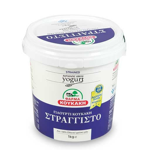 Γιαούρτι ΦΑΡΜΑ ΚΟΥΚΑΚΗ στραγγιστό 10%λιπ. 1kg