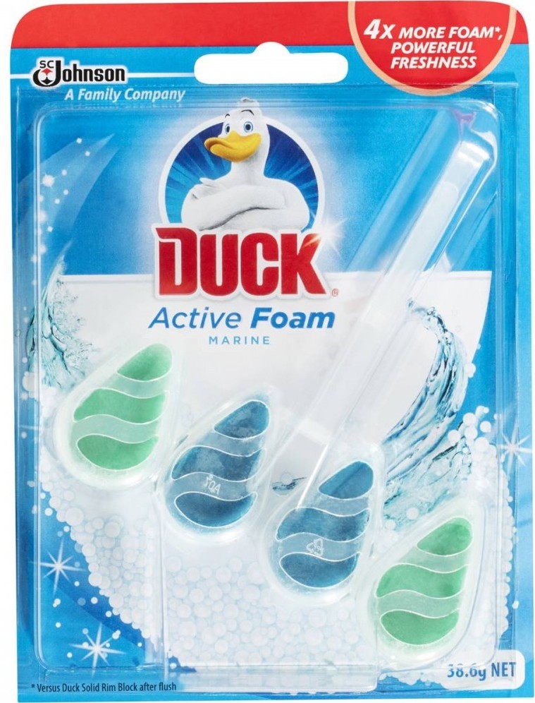 Block τουαλέτας DUCK active clean marine 38,6gr