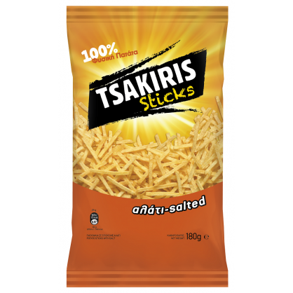 Πατατάκια TSAKIRIS Sticks 180gr