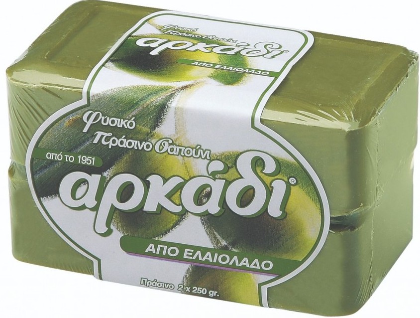 Σαπούνι ΑΡΚΑΔΙ πράσινο 2x250gr