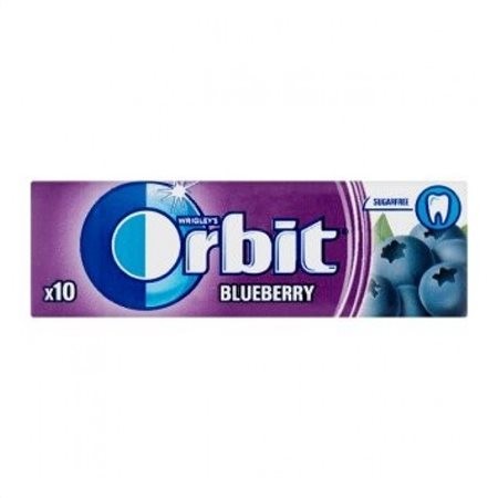 Τσίχλες ORBIT blueberry 14gr 10τμχ
