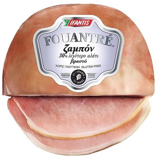 Ζαμπόν ΥΦΑΝΤΗΣ Fouantre βραστό 30% λιγότερο αλάτι (κοπής) - τιμή κιλού