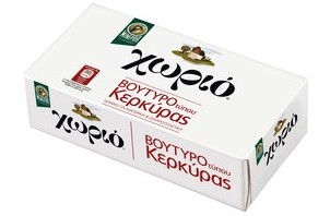 Βούτυρο ΧΩΡΙΟ τ.Κέρκυρας πακέτο 225gr