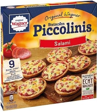 Πίτσα WAGNER piccolinis salami 270gr