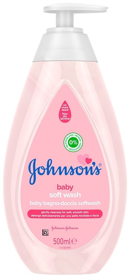 Αφρόλουτρο JOHNSON'S Baby soft wash 500ml
