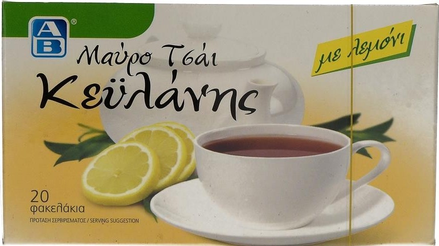 Τσάι ΑΒ μαύρο λεμόνι 20x2gr