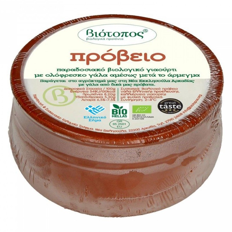 Γιαούρτι ΒΙΟΤΟΠΟΣ bio πρόβειο 230gr
