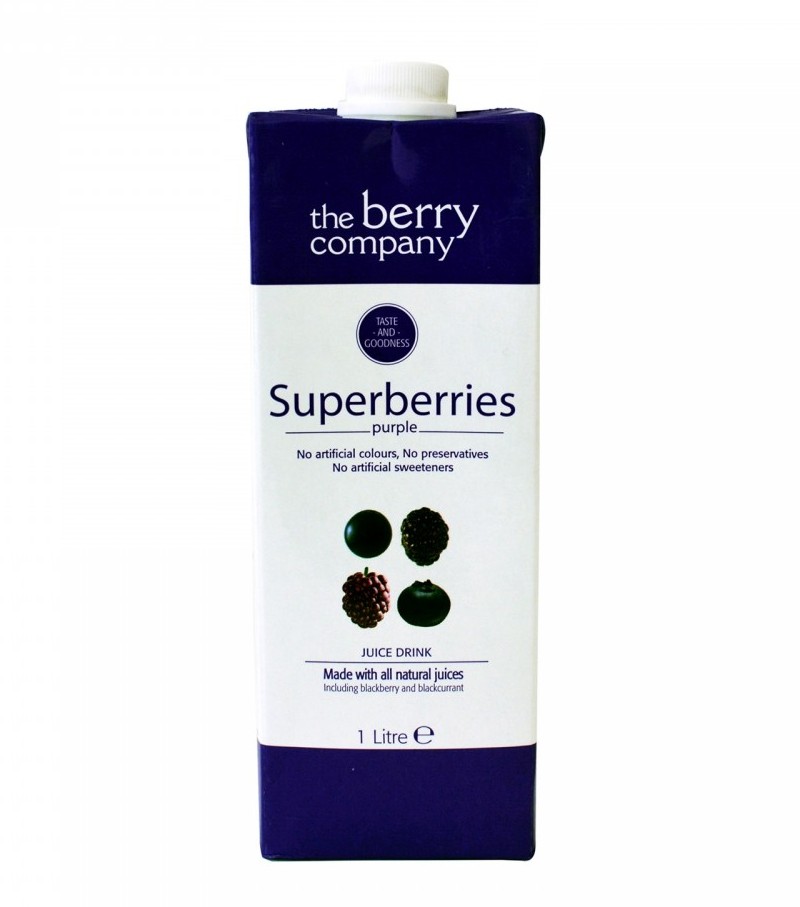 Χυμός THE BERRY COMPANY purple berries 1lt