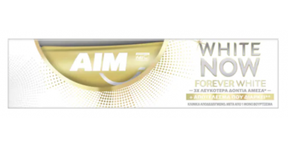 Οδοντόκρεμα AIM White Now forever white 75ml