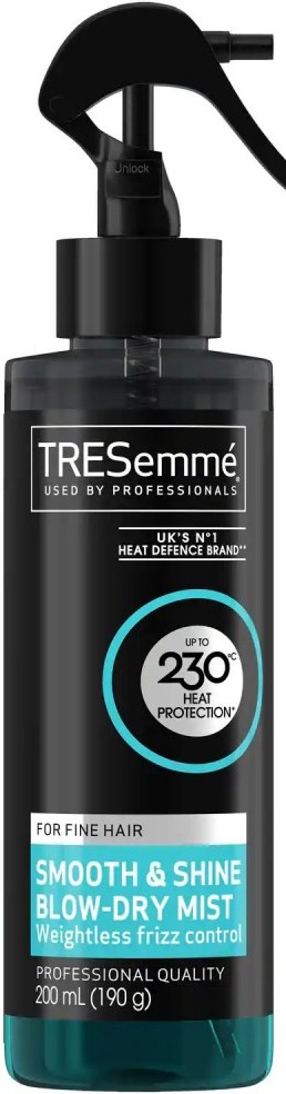 Spray TRESEMME smooth & shine blow-dry mist 200ml