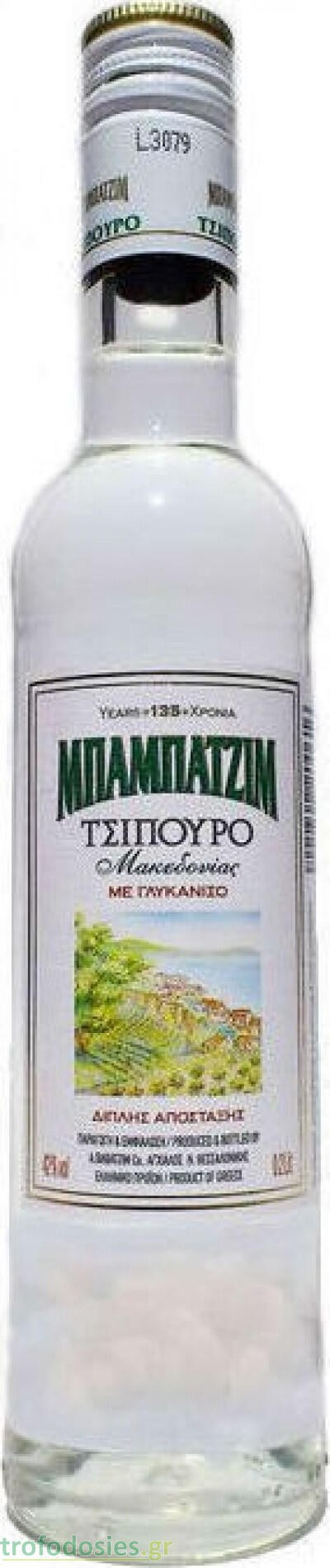 Τσίπουρο ΜΠΑΜΠΑΤΖΙΜ με γλυκάνισο 42% 200ml