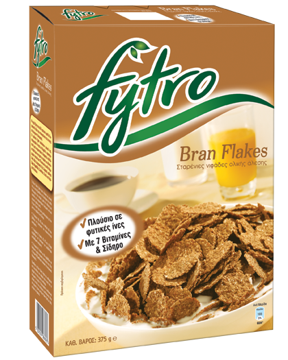 Δημητριακά FYTRO bran flakes 375gr