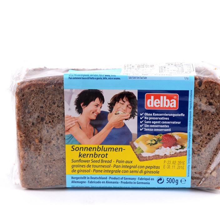 Ψωμί DELBA sunflower seed bread 500gr
