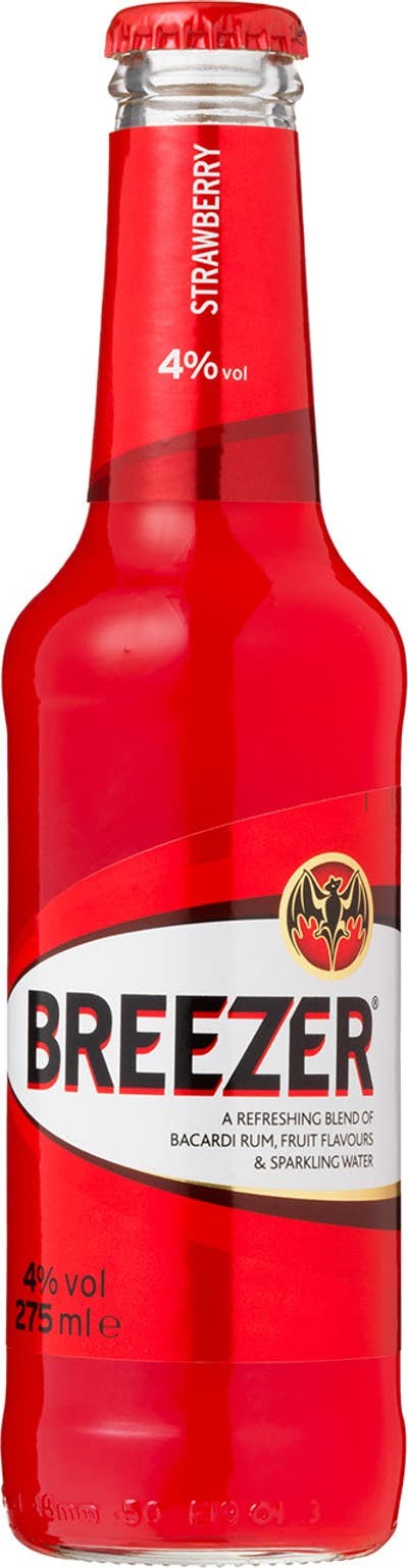 Ποτό BACARDI breezer strawberry 275ml