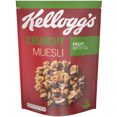 Δημητριακά KELLOGG'S Crunchy Muesli fruits 380gr-delist