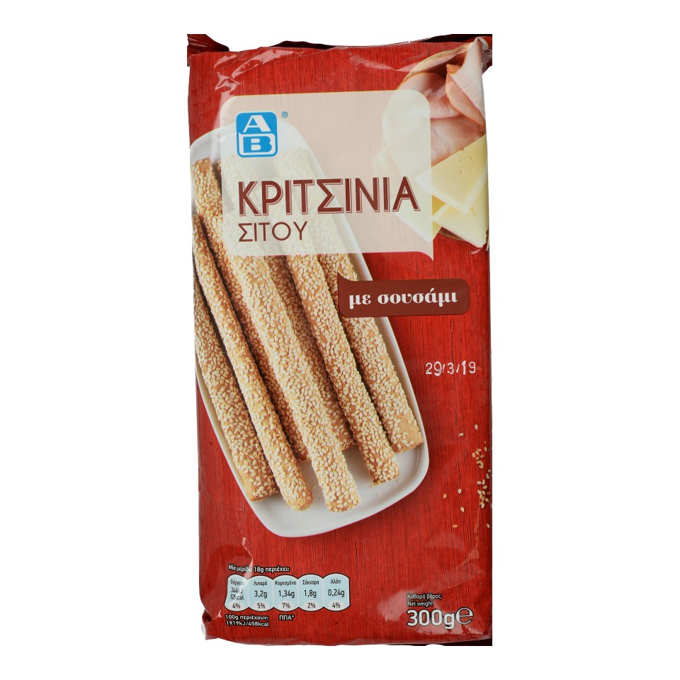 Κριτσινια ΑΒ σίτου 300gr