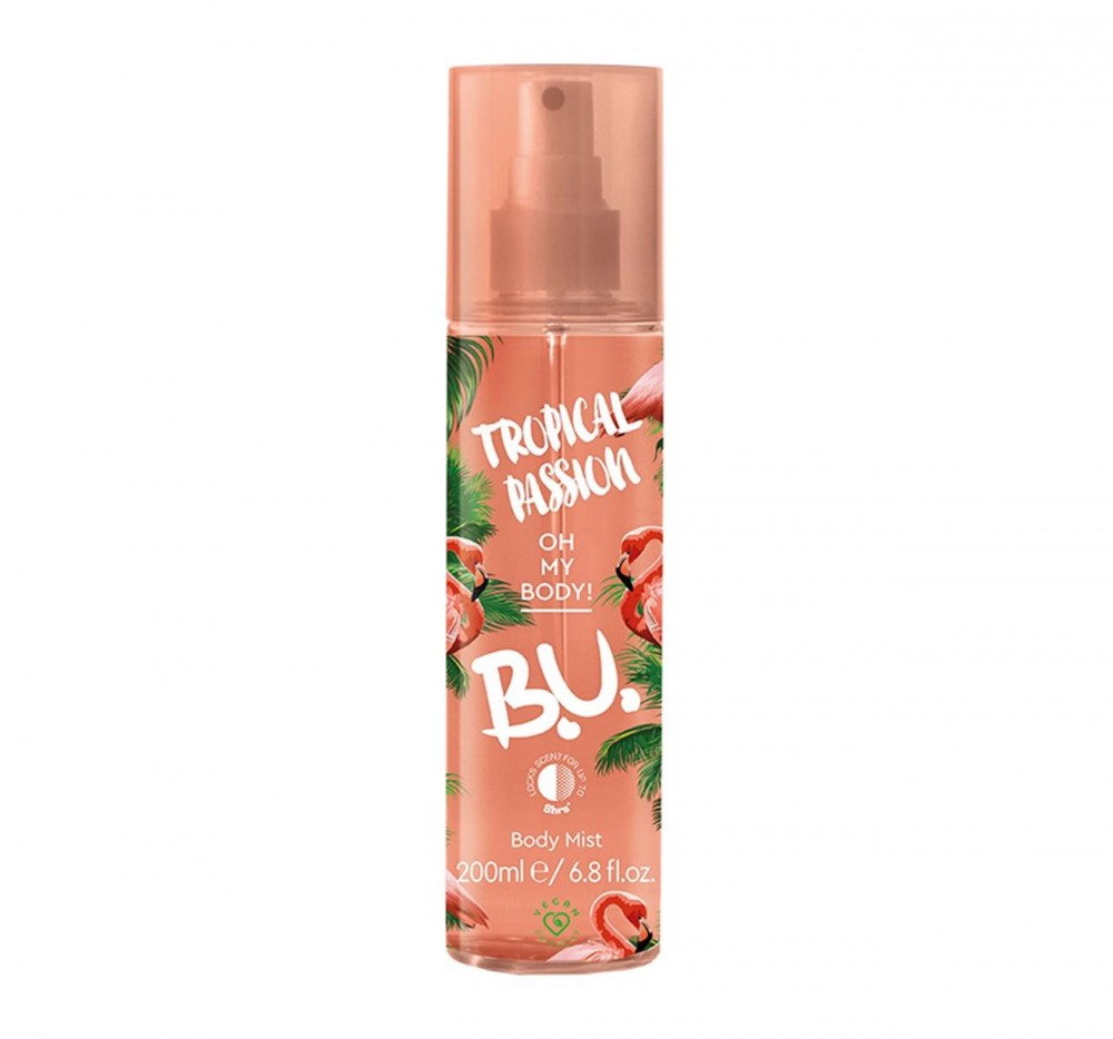 Body mist BU tropical passion 200ml προσφορά - Pockee