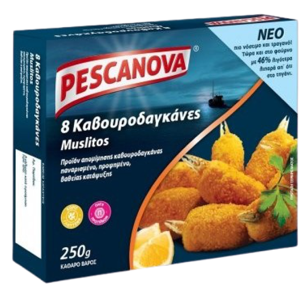 Καβουροδαγκάνες PESCANOVA πανέ surimi 250gr προσφορά - Pockee
