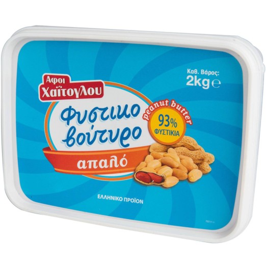 Φυστικοβούτυρο ΑΦΟΙ ΧΑΙΤΟΓΛΟΥ απαλό 2kg