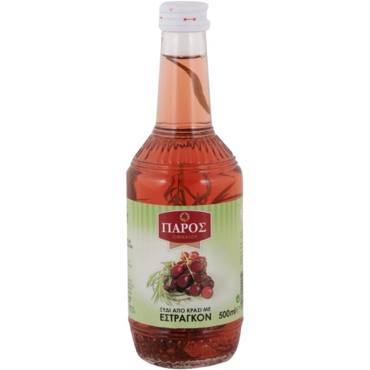 Ξύδι ΠΑΡΟΣ εστραγκόν γυάλινο 500ml