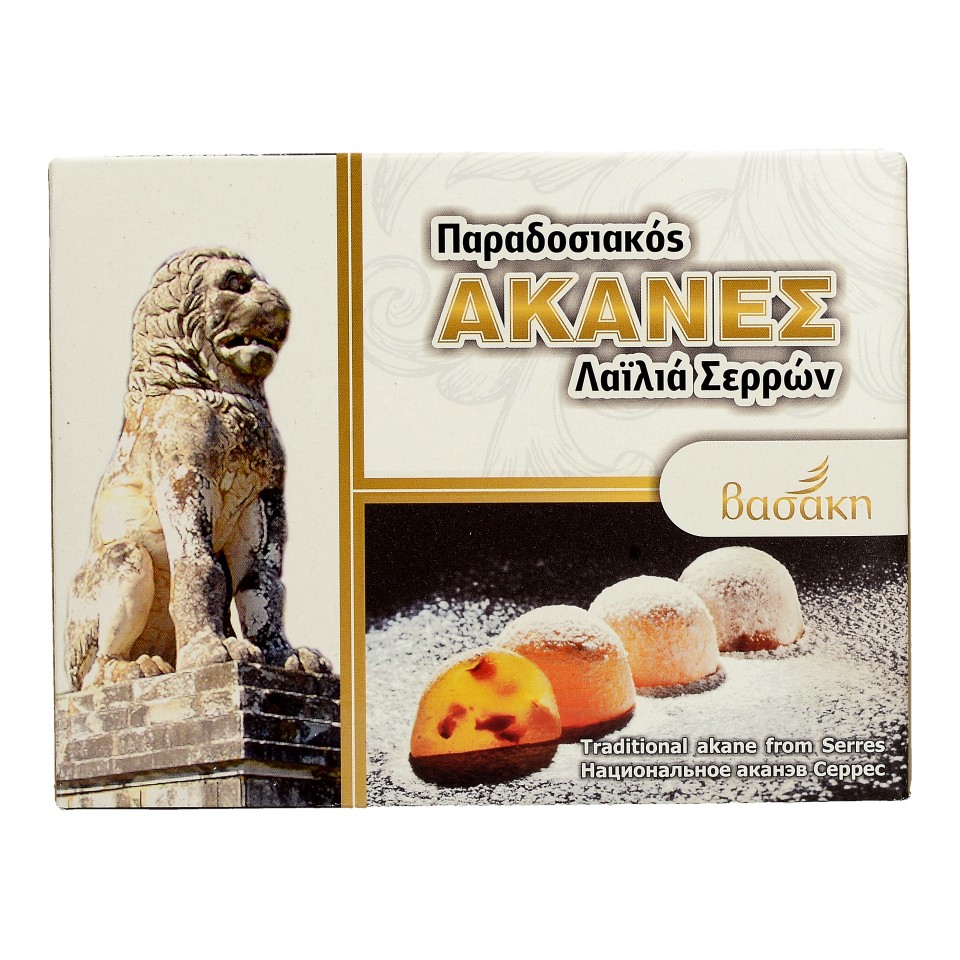Ακανές ΒΑΣΑΚΗ με παραδοσιακό 460gr